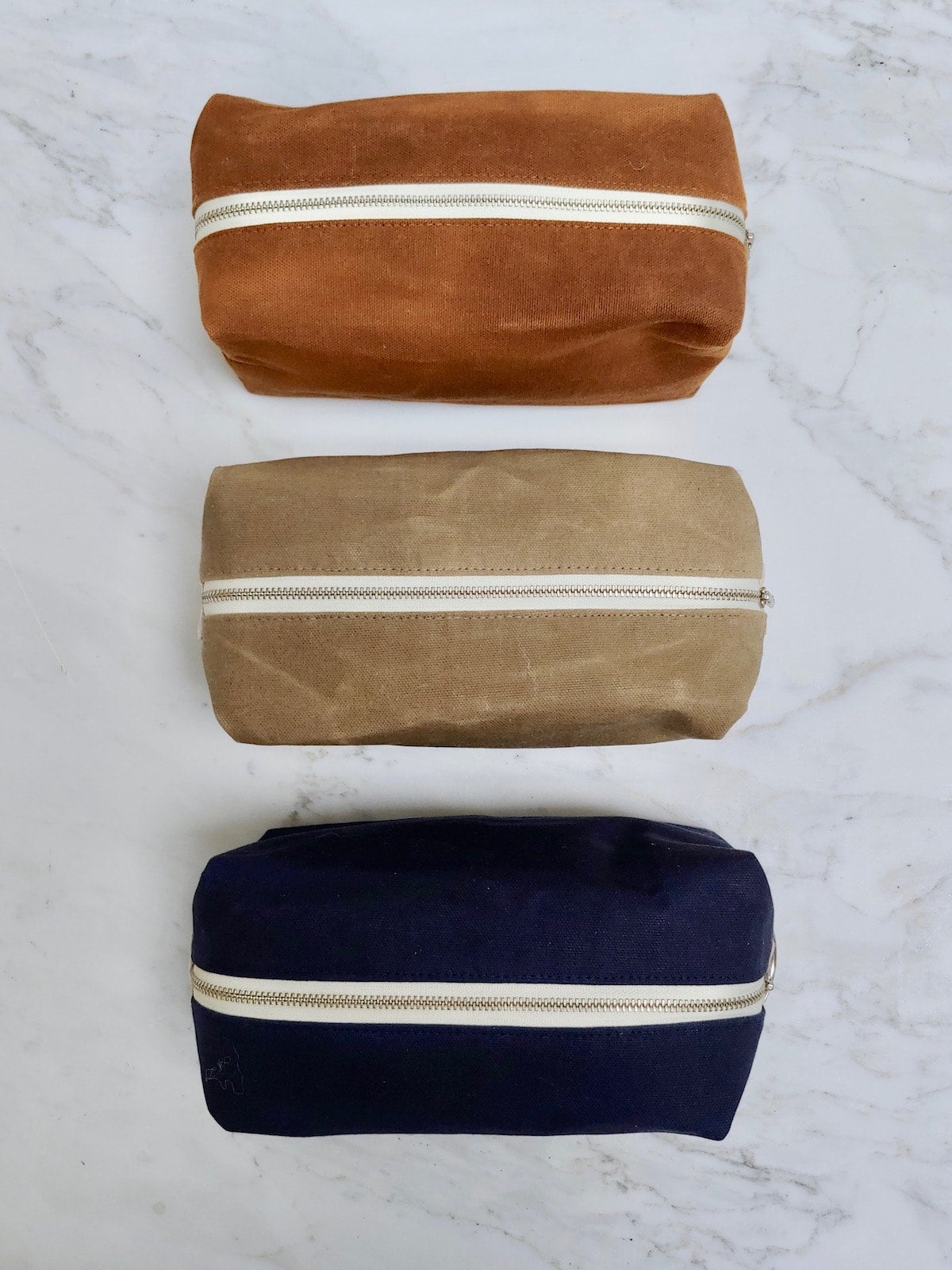 Waxed Canvas Dopp Bag | Perry and Carlson